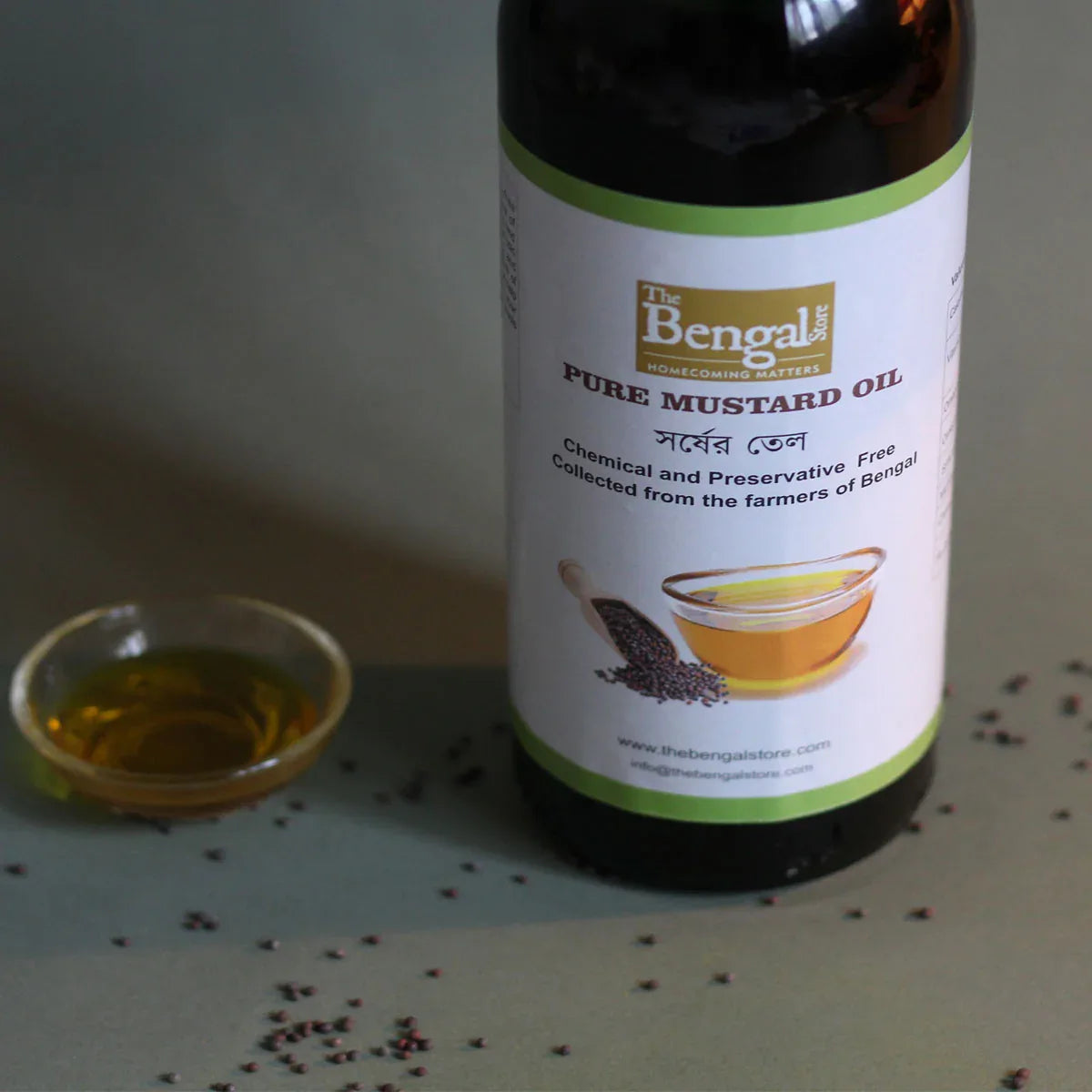 Buy Mustard Oil from Bengal online | Chemical-free food from Bengal ...